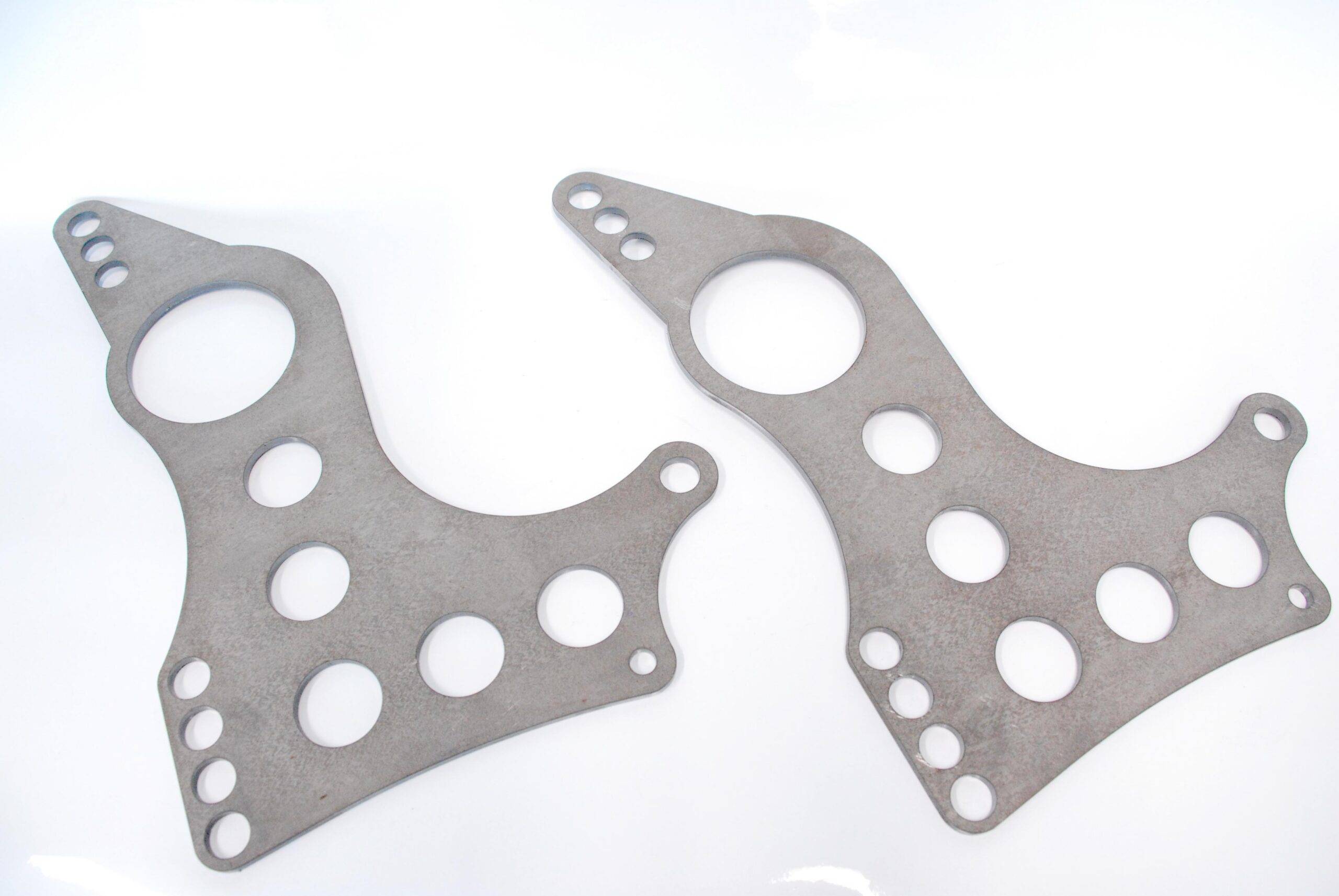 7290KM - Chrome Moly 4-Link Brackets w/Shock Mount - Moser Engineering