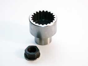 Moser 9" Ford- 35 Spline Pinion Coupler