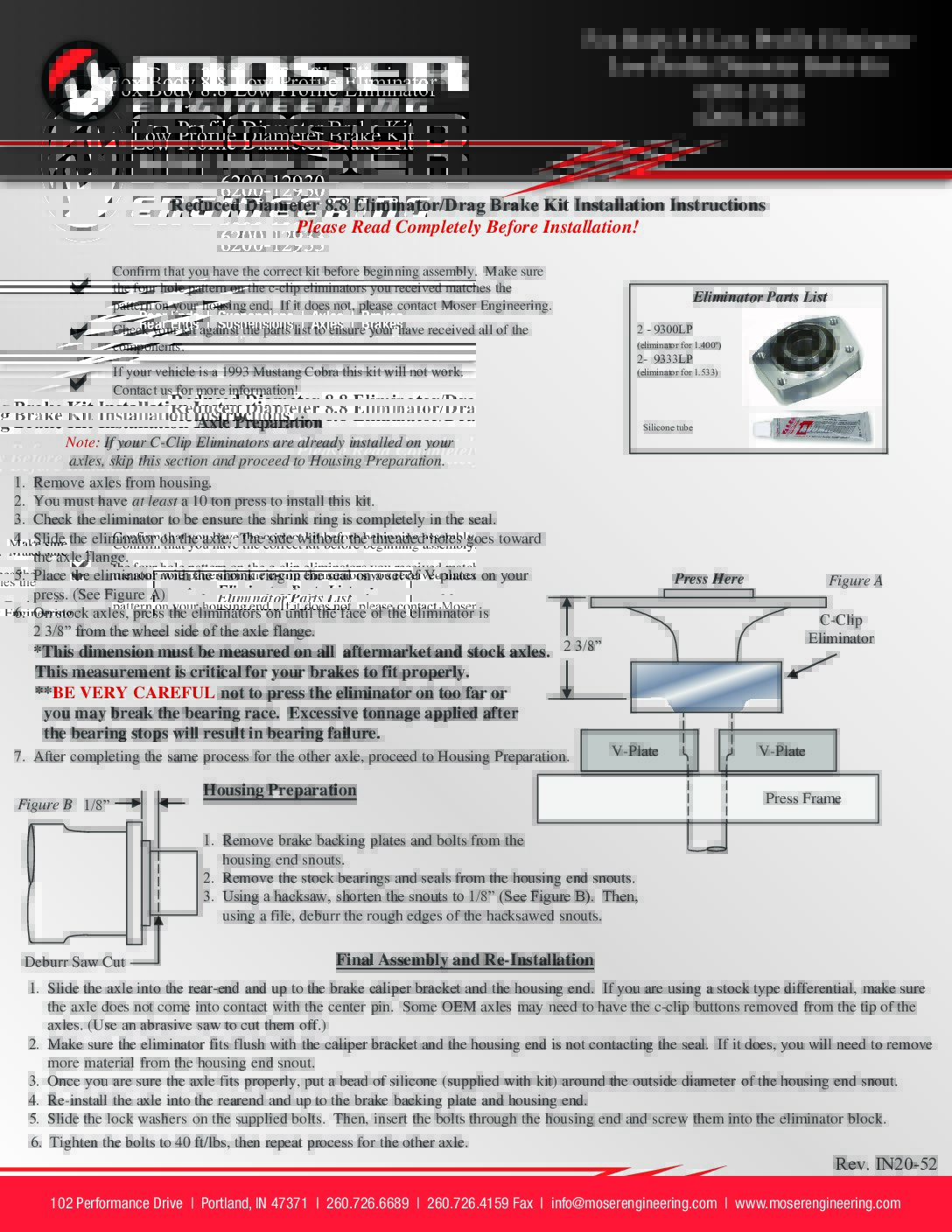 Order Forms & Instructions - Moser Engineering