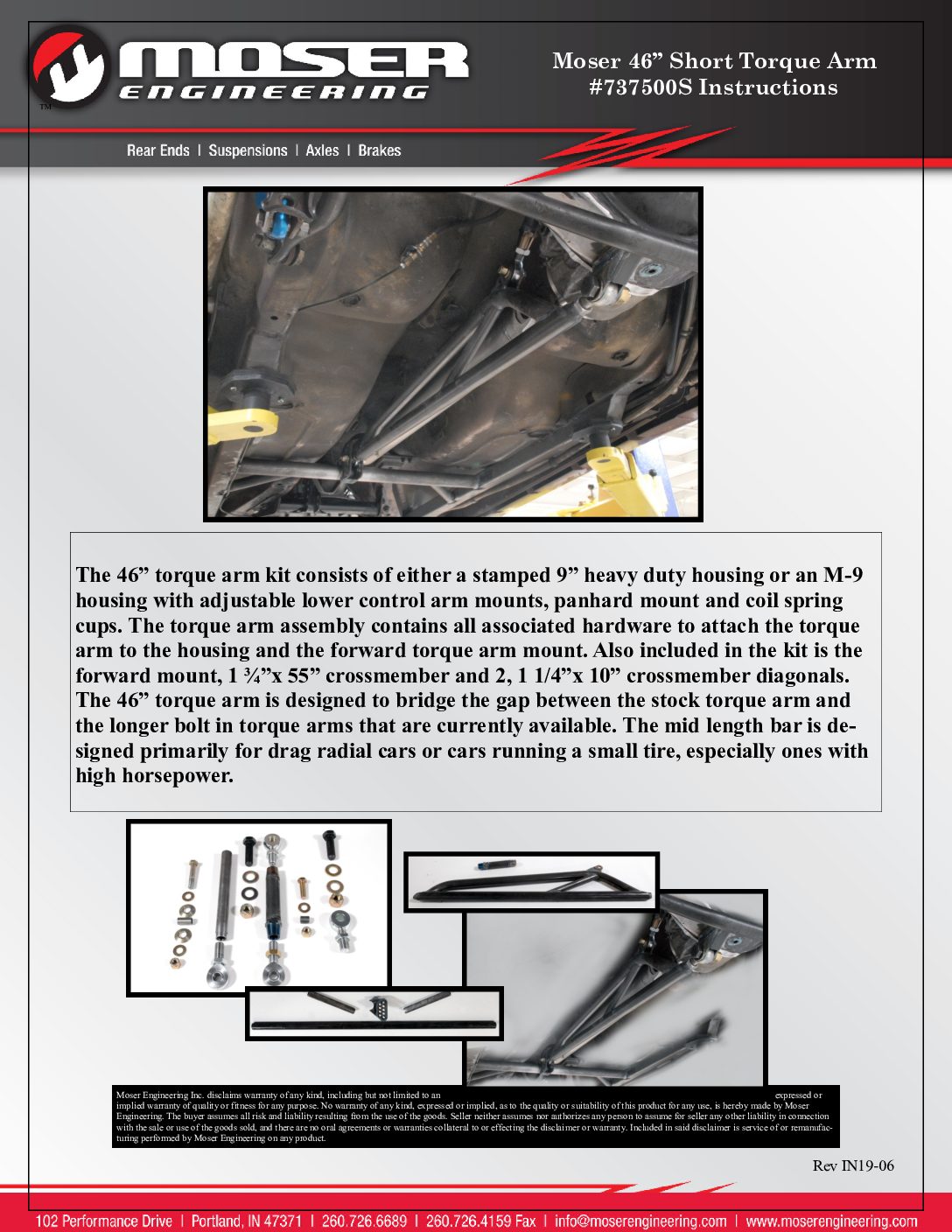 Order Forms & Instructions - Moser Engineering