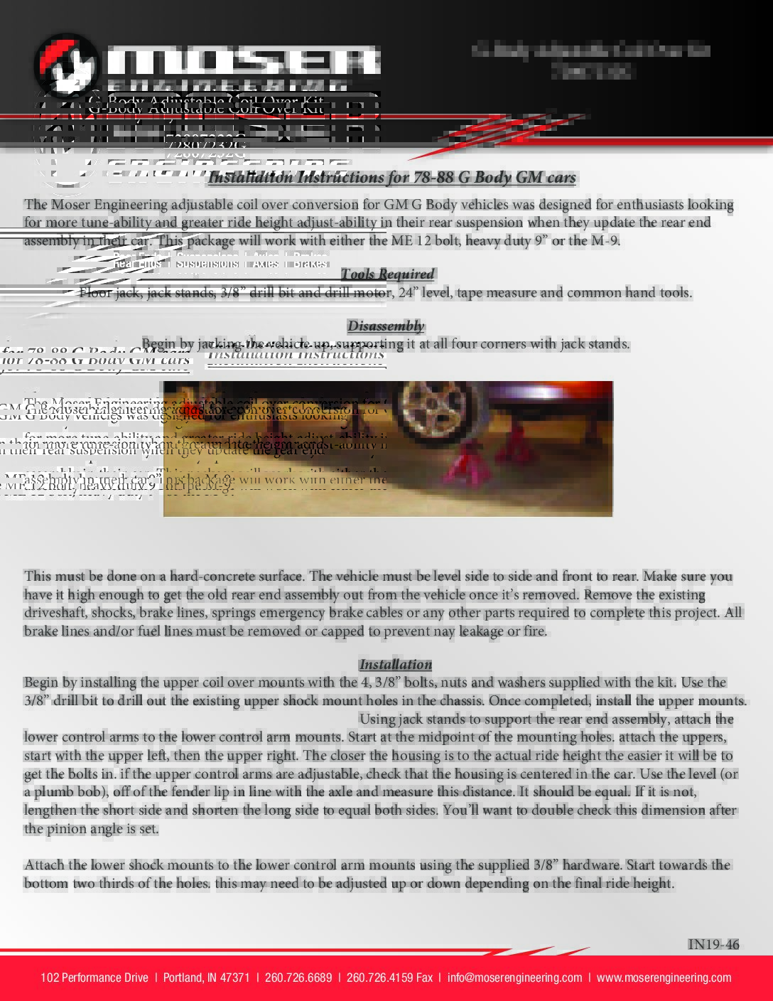 Order Forms & Instructions - Moser Engineering