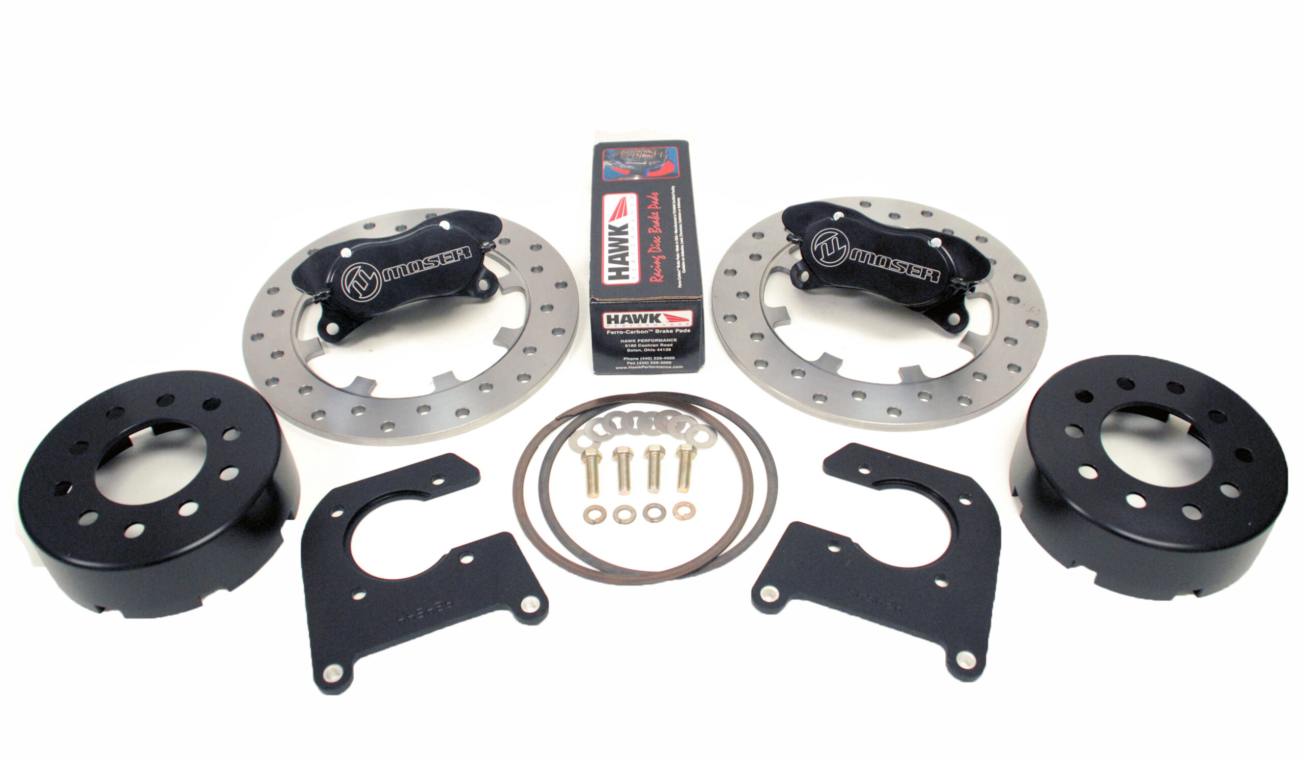 Moser Engineering Rear Drag Brake Kit "LOW-PROFILE" - Chevy Special 3. ...