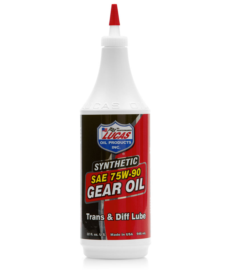 LUC-10047 LUCAS SAE 75W-90 SYNTHETIC GEAR OIL - Moser Engineering