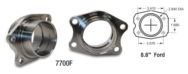 7700F - 8.8" Mustang C-Clip Housing Ends - Moser Engineering