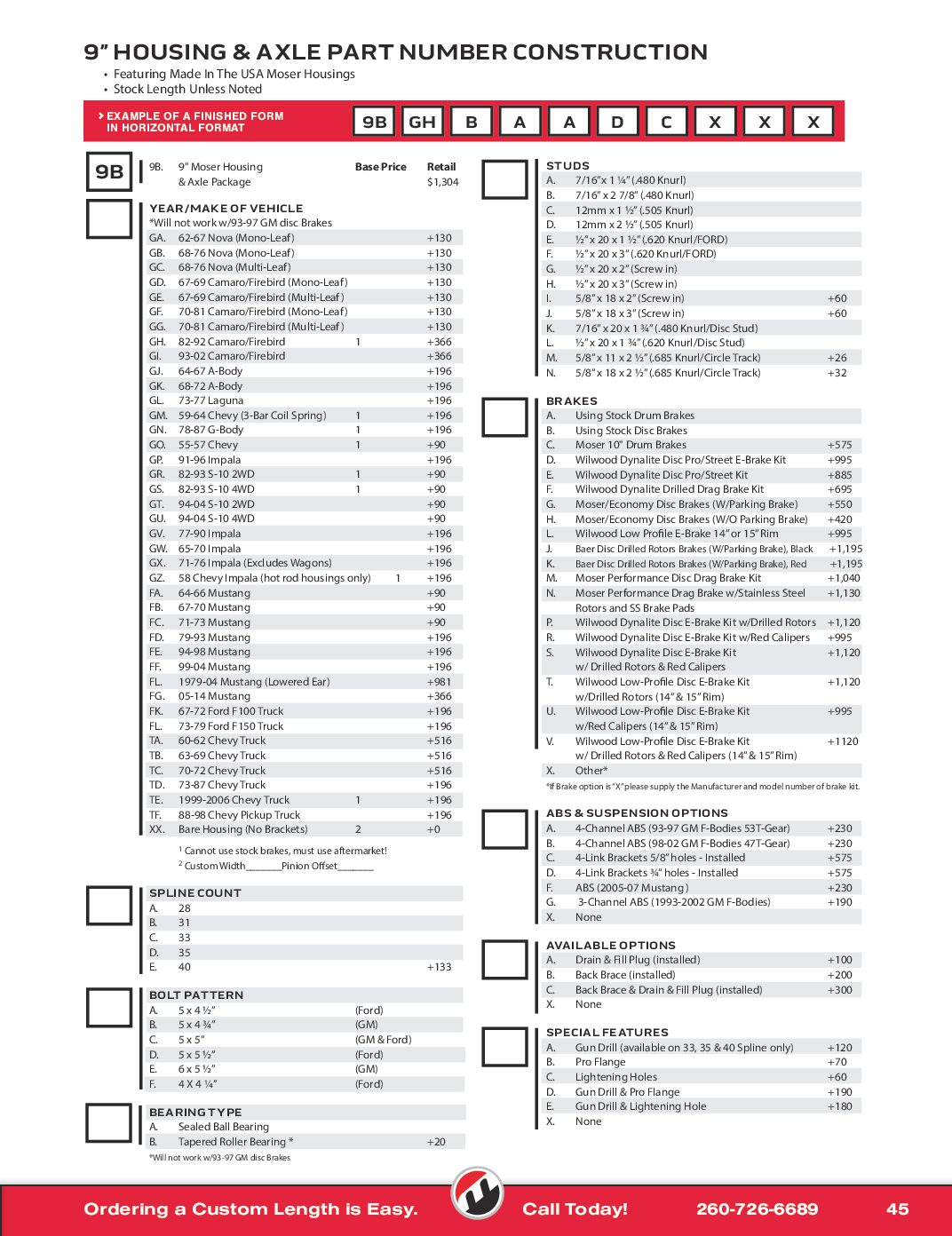 Order Forms & Instructions - Moser Engineering