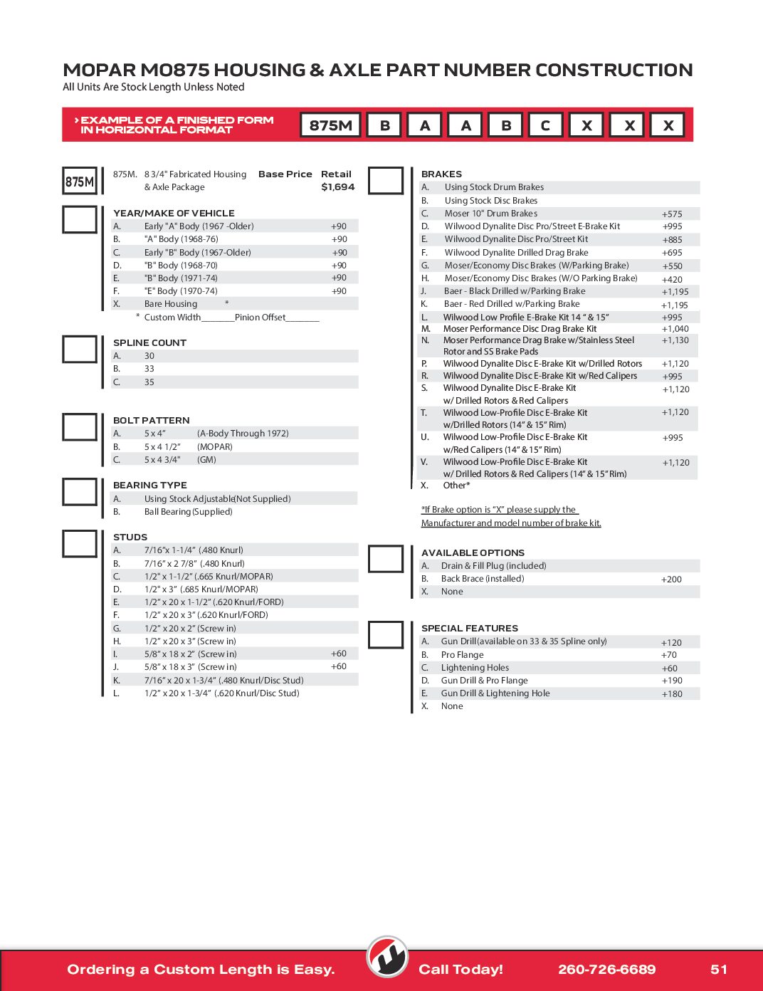Order Forms & Instructions - Moser Engineering