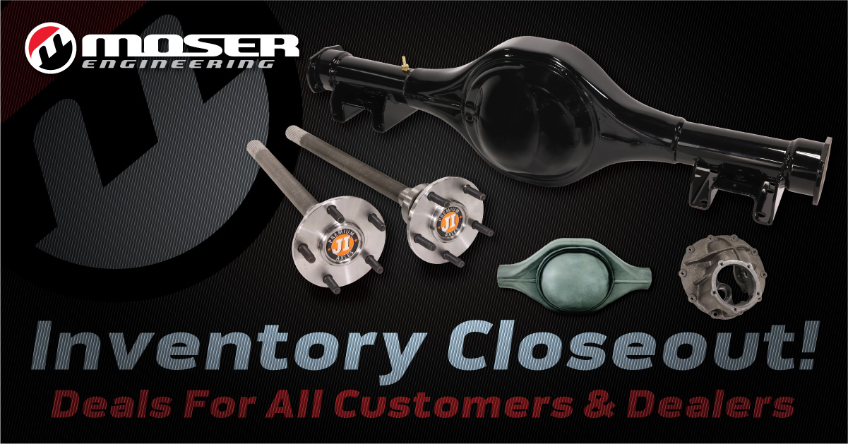 Custom Rear Assemblies - Moser Engineering